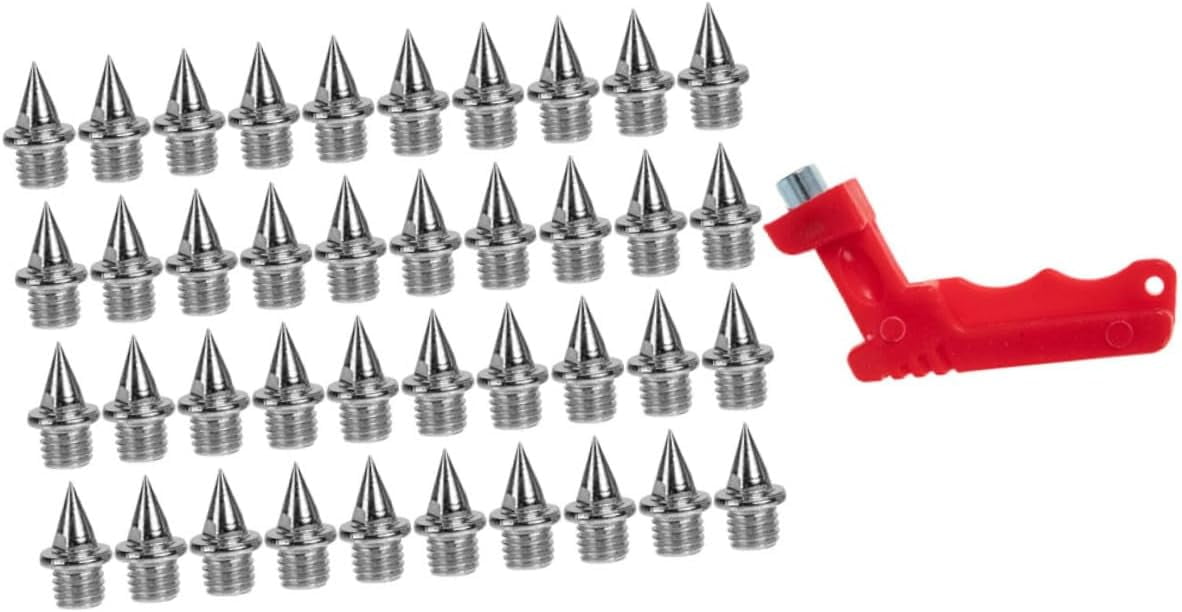 3 Sets Shoe Spikes Running Shoes Track Spike Steel Track Spikes Spike Wrench Trail Running Shoe ...