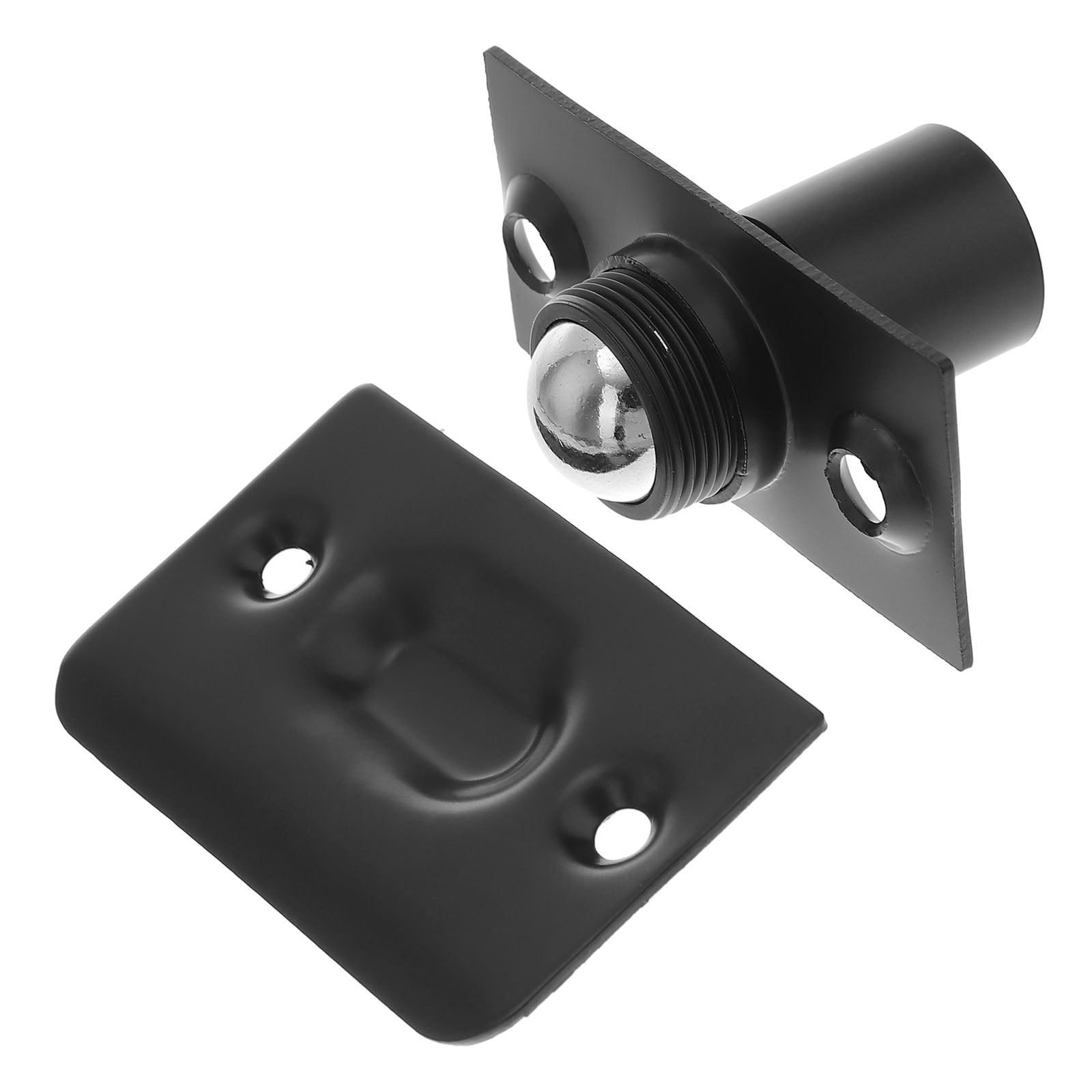 3 Sets Stainless Steel Door Touch Beads Magnetic Catch Stoppers Cabinet ...