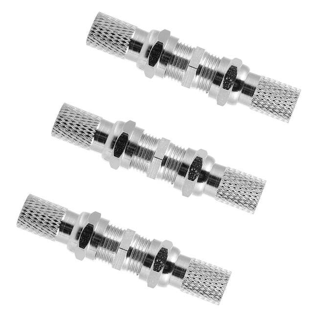 3 Sets TV Cable Connectors Joint End Connector for TV Coax Cable ...