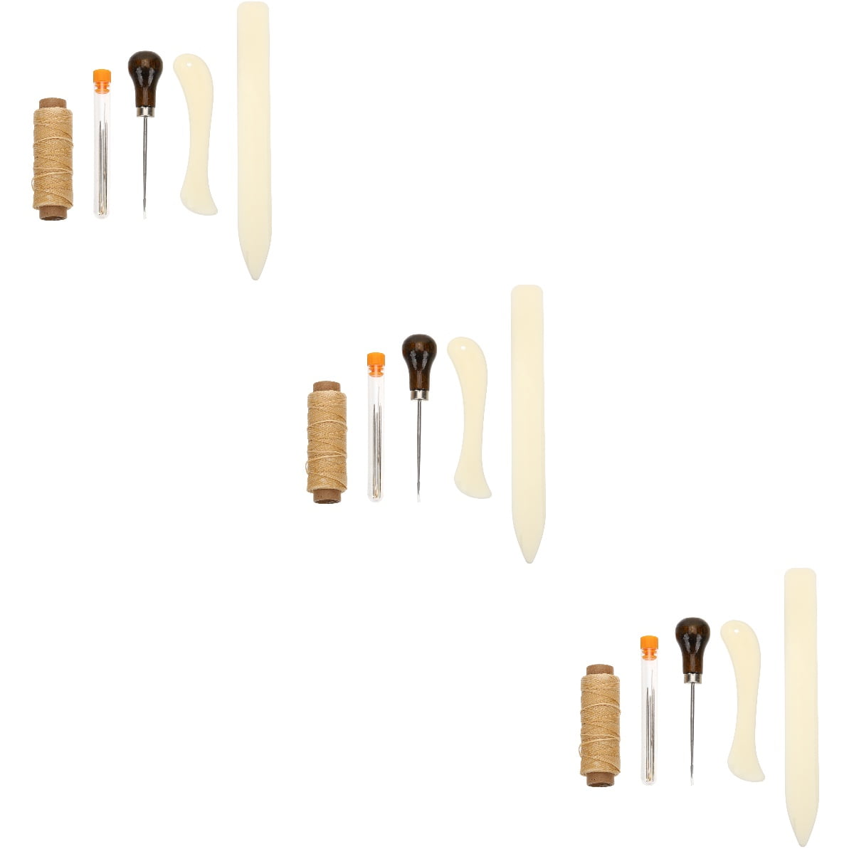 3 Sets Tool Bookbinding Supplies Bookbinding Kit Book Binding Materials ...