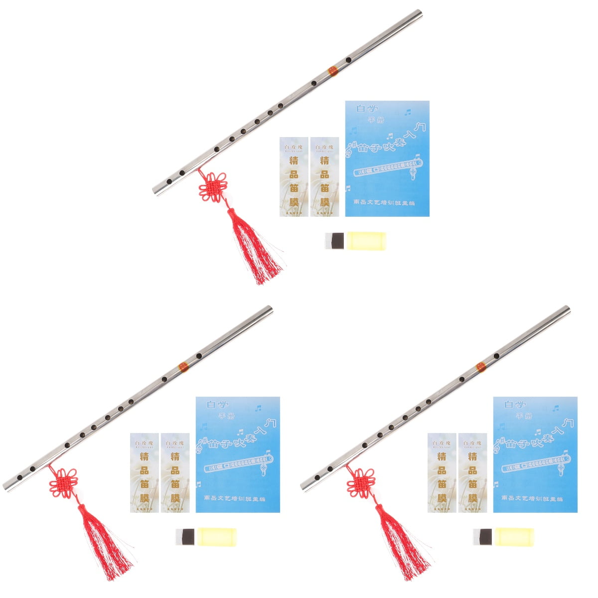 3 Sets Toy Flute Professional Play Clarinet Multiple Student Child ...