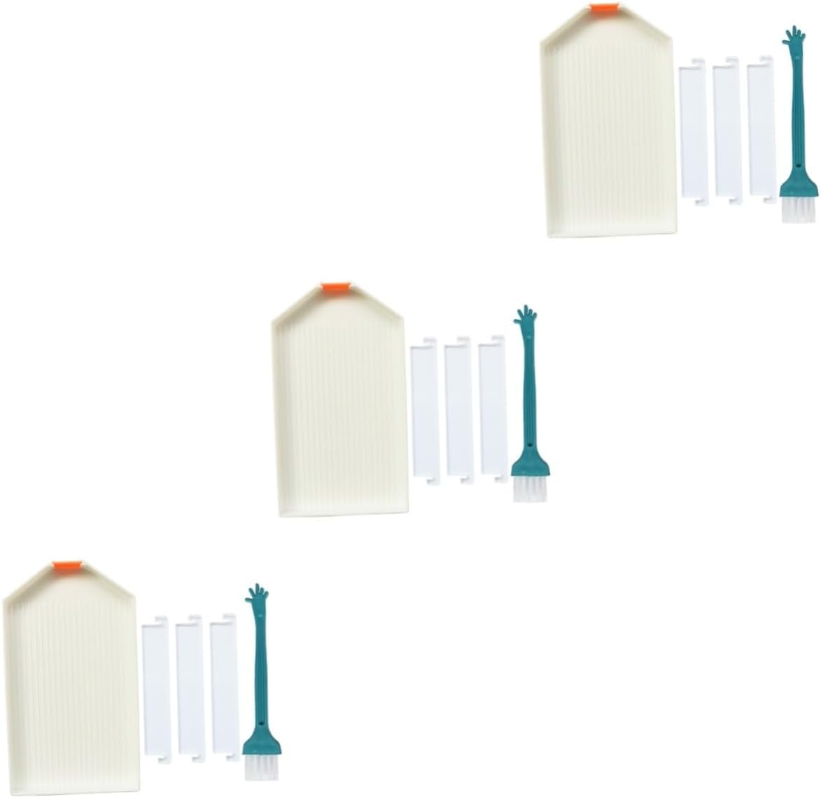 3 Sets Turning Disc Nail Diamonds Bead Sorting Tray Multitools ...