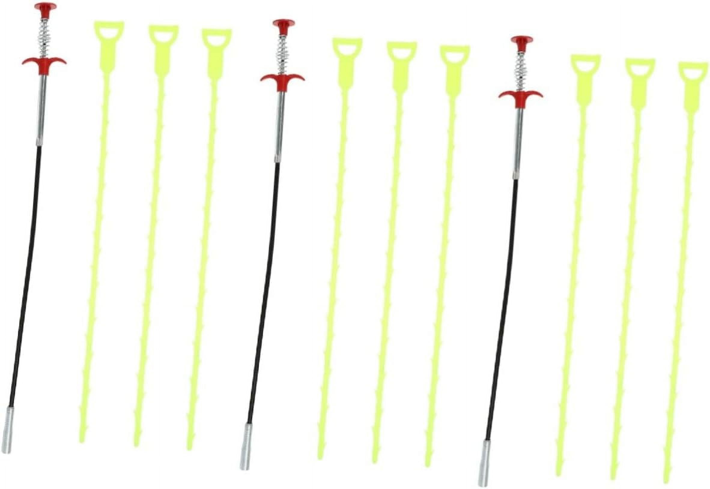3 Sets Unclog Paw Cleaner Pipe Tool Toilet Sink Thrift Drain Cleaner ...