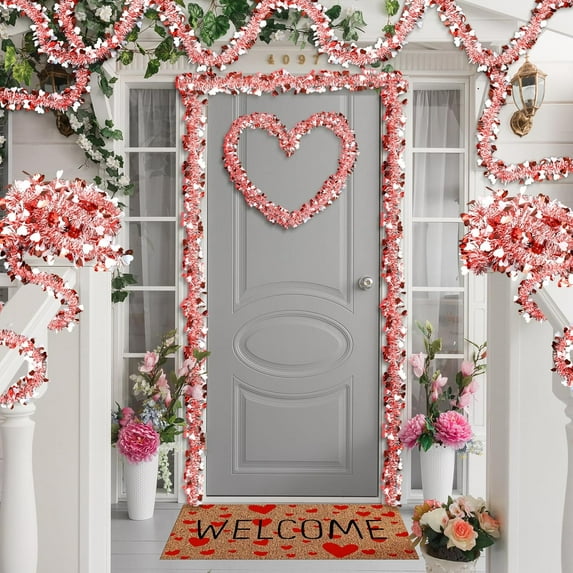 3 Sets Valentine's Day Heart Doormat St. Patricks Mat Easter Rabbit ...