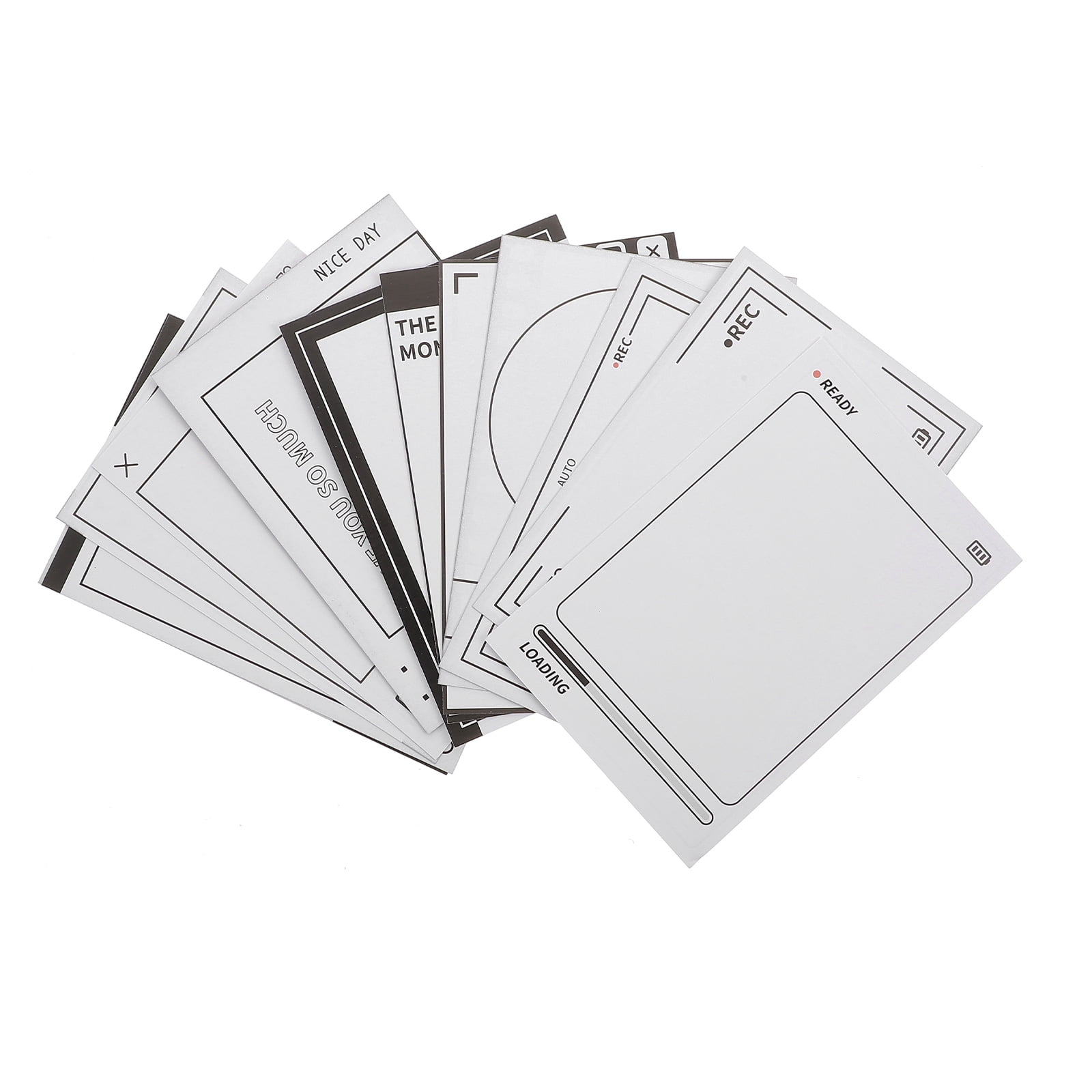 3 Sets Vintage Decor Pocket Collage Card DIY Parchment Paper Hand ...