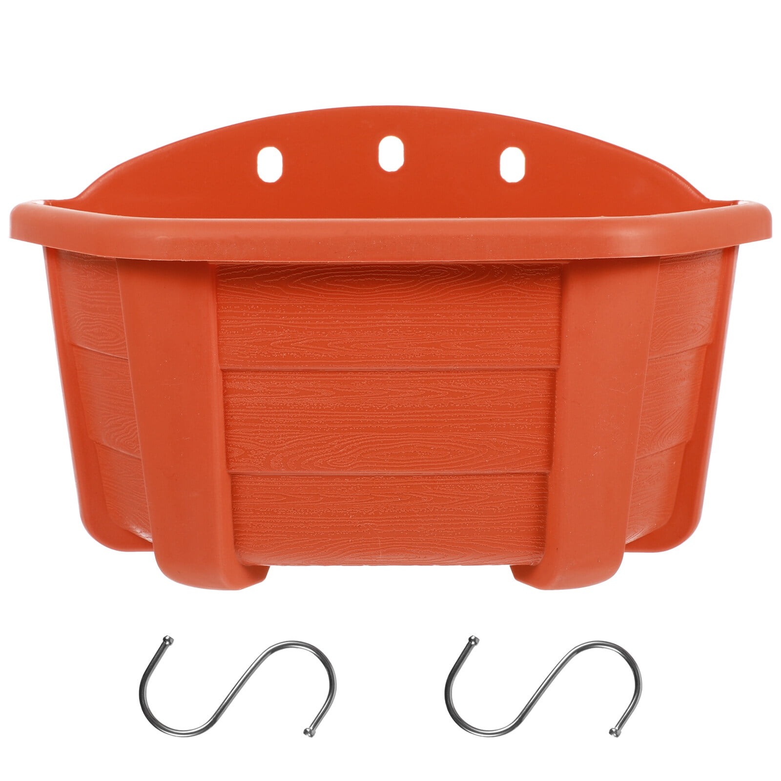 3 Sets Wall Mounted Semicircle Flower Pot Holder Greenery Plant Shelf ...