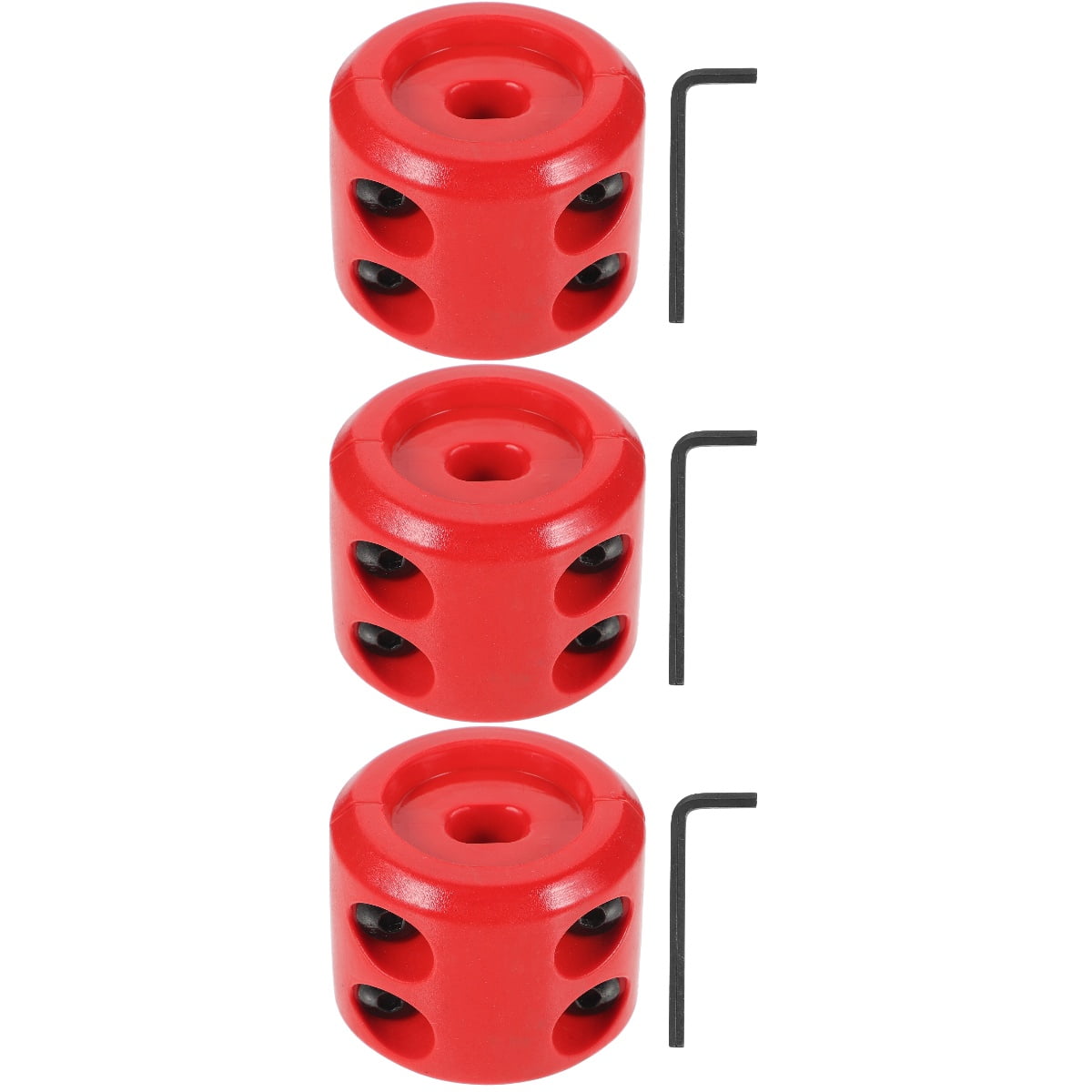 3 Sets Winch Cable Rubber Stopper Wrench Set Cable Hook Stopper for ATV ...