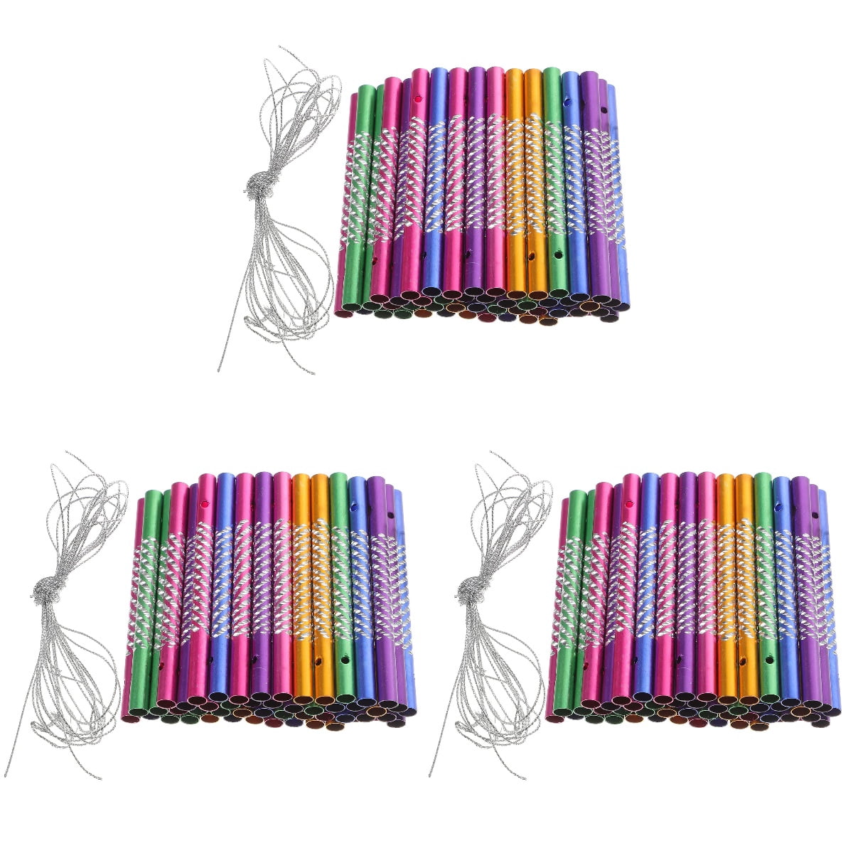 3 Sets Wind Chime Replacement Tubes DIY Windchime Tubes Garden Chime ...