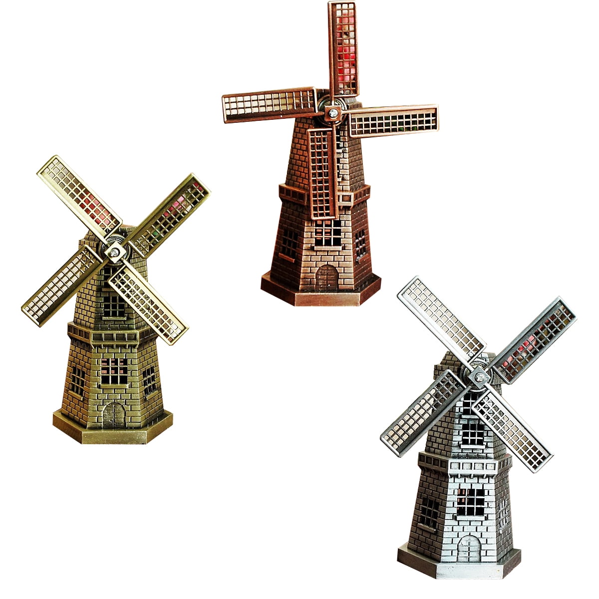 3 Sets Windmill Decorative Ornaments Windmill Statue Windmill Shape ...