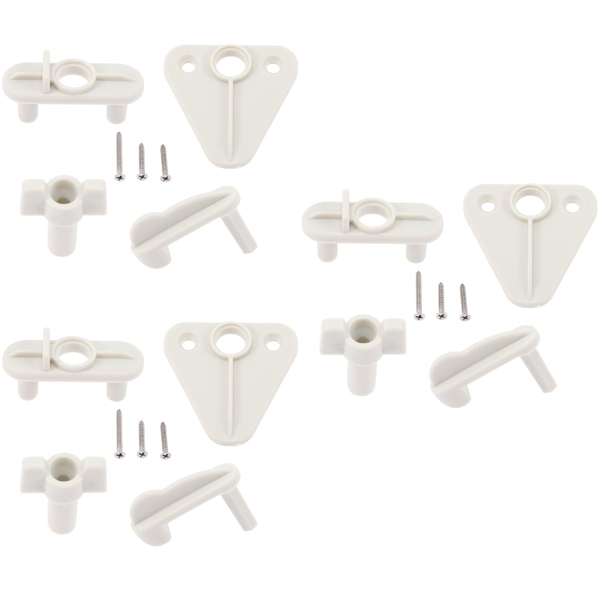 3 Sets Yacht Door Latch Safety Latch for Boat Multipurpose Door Latch ...