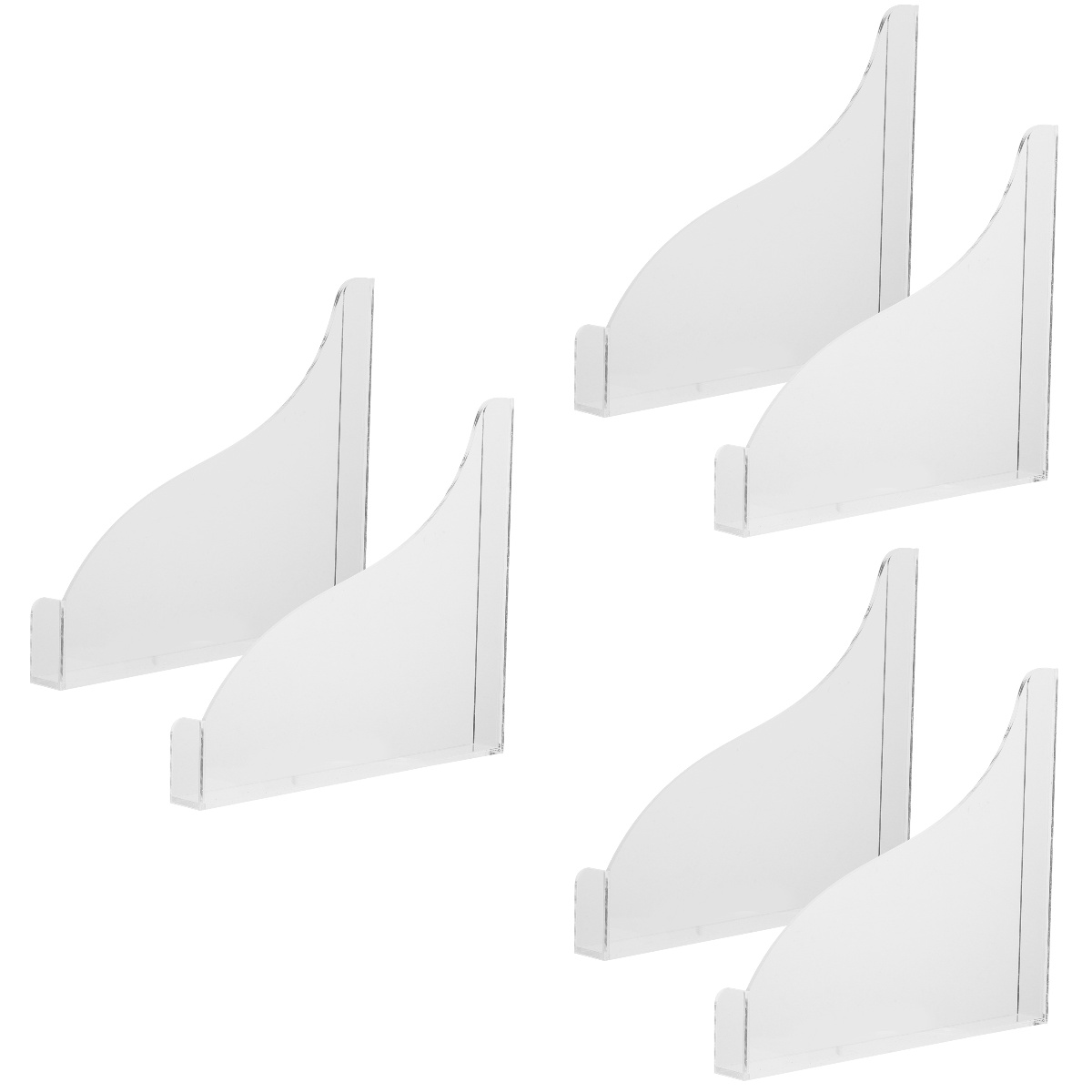 3 Sets of Acrylic Bathtub Shower Splashing Guard Shower Water Guards ...