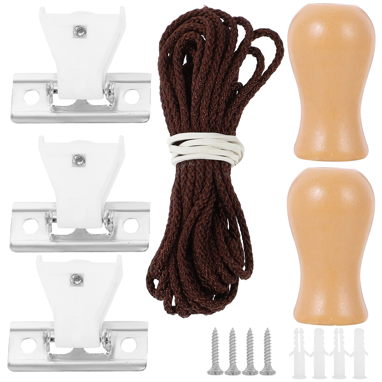 3 Sets of Braided Lift Shade Cord with Wooden Pendant Blind Shade ...