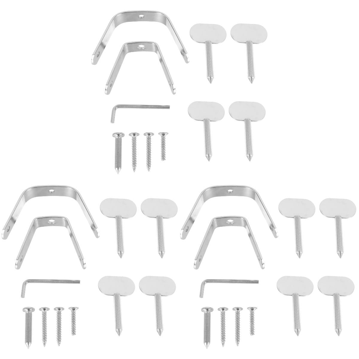 3 Sets of Creative Ham Fixing Holder Useful Ham Stand Storage Rack for ...