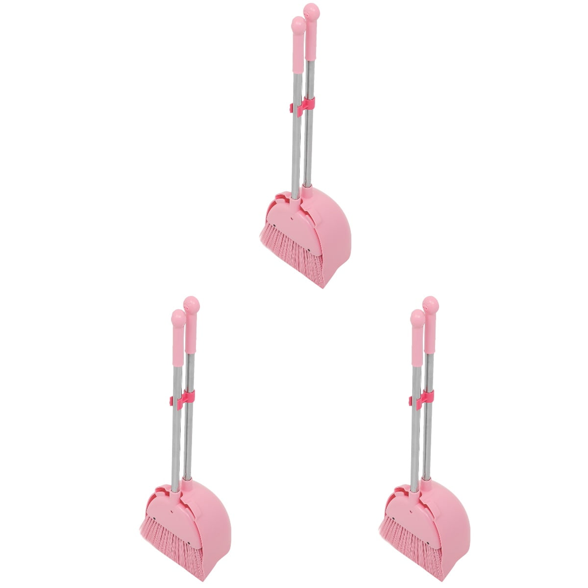 3 Sets of Kids Broom and Dustpan Kids Broom Dustpan Small Dustpan and Broom for Kindergarten ...