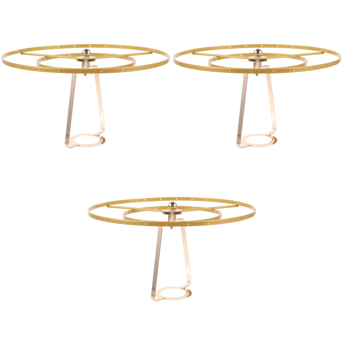 3 Sets of Lampshade Frame Practical Metal Lampshade Frame Desk Lamp ...