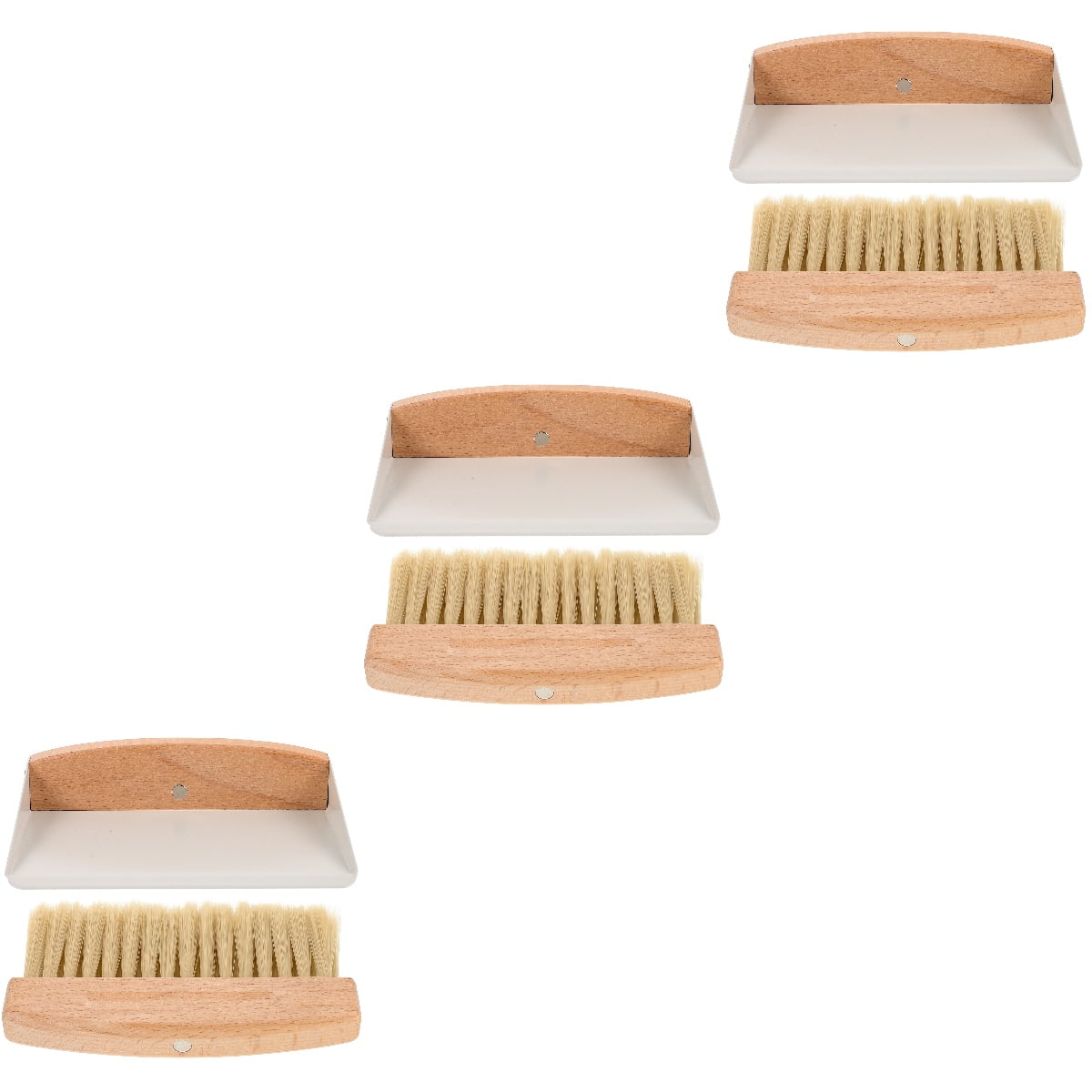 3 Sets of Multi-function Small Broom Cleaning Dust Pan Practical ...