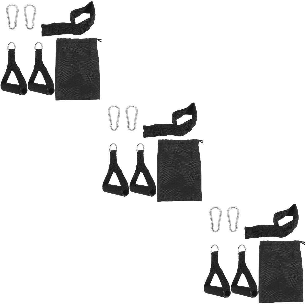 3 Sets of Resistance Band Handles Fitness Handle Grip Sports Equipment ...