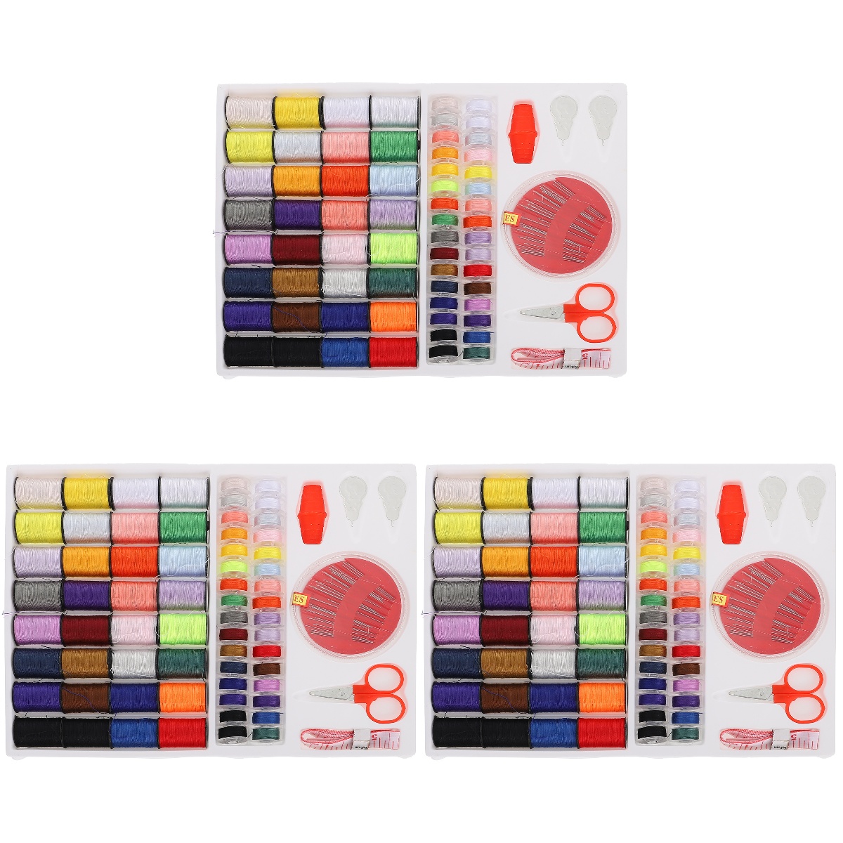 3 Sets of Thread Kit for Sewing Emergency Clothing Fixes Sewing Tools ...