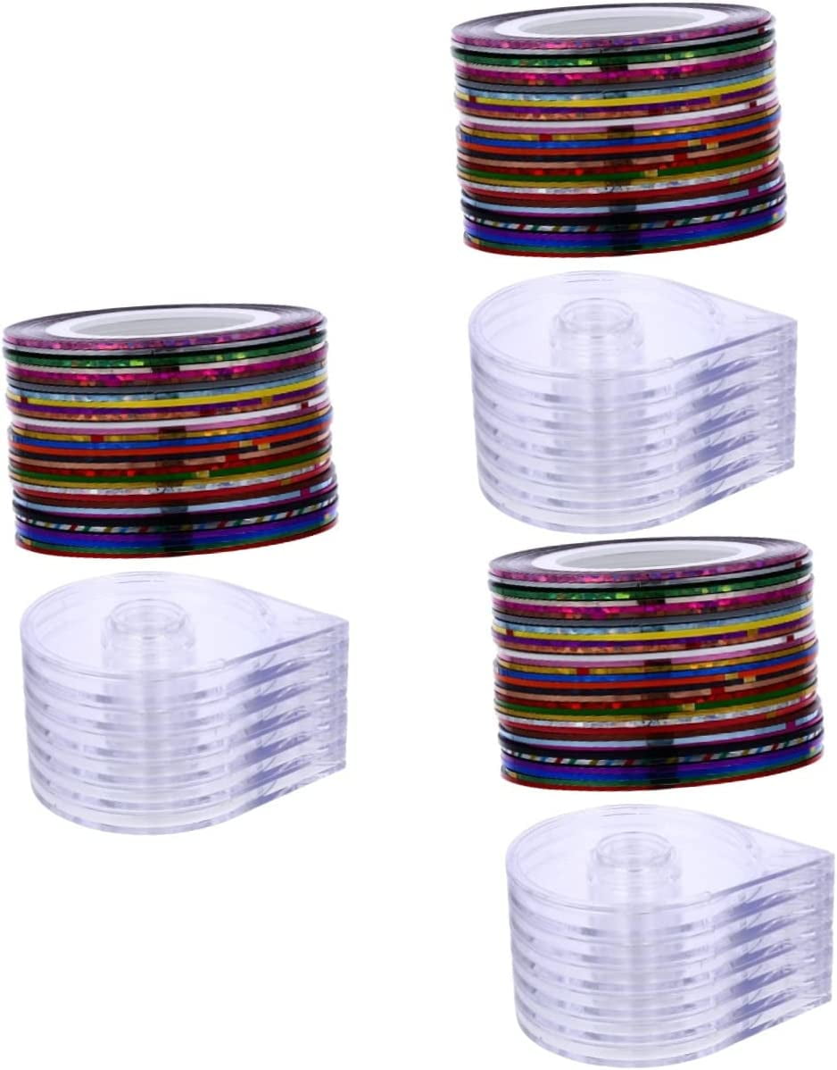 3 Sets with Decoration Dispenser Mixed for Striping Stickers Tape Line ...