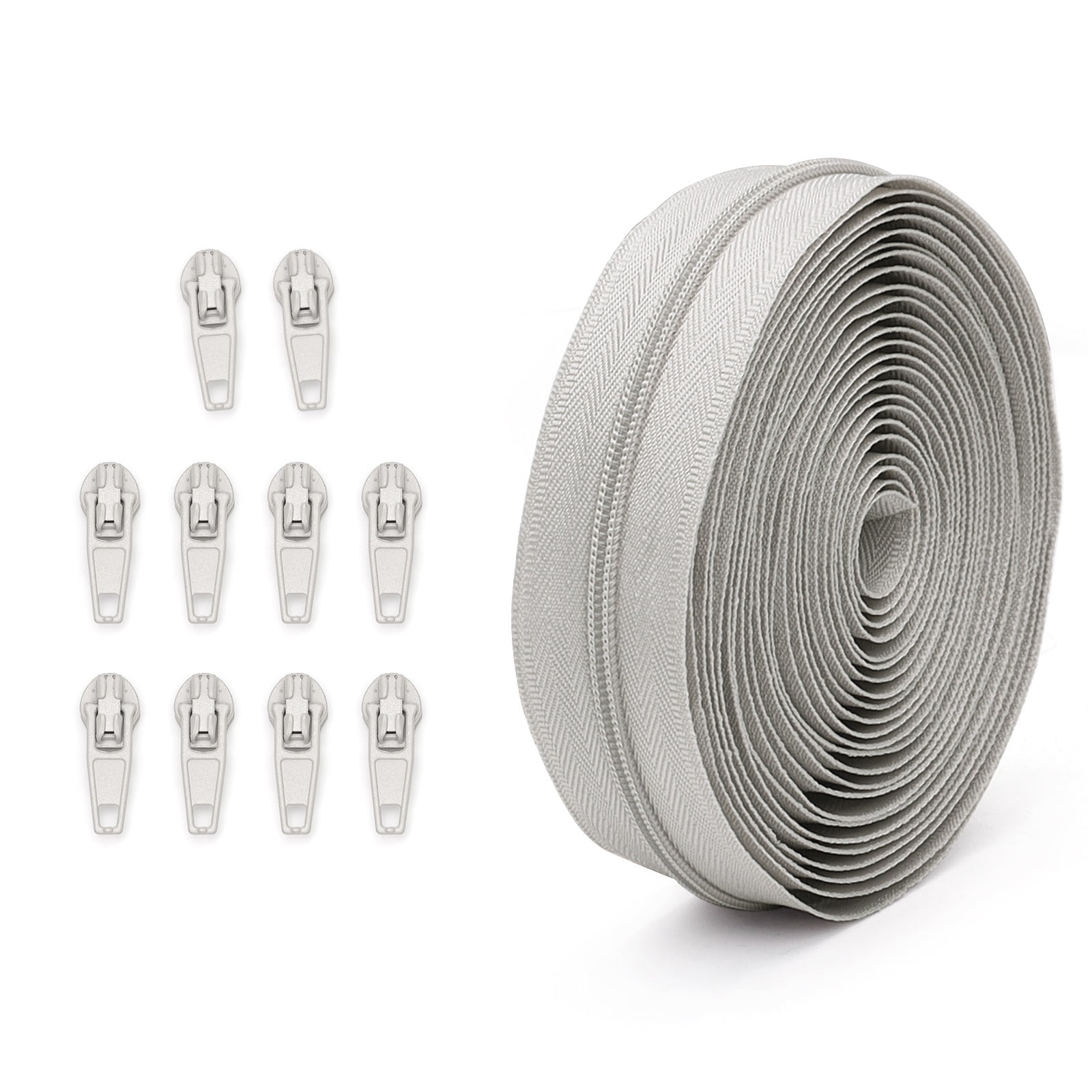 #3 Sewing Zippers Nylon Coil Zippers Color Zippers Repair Kits for ...