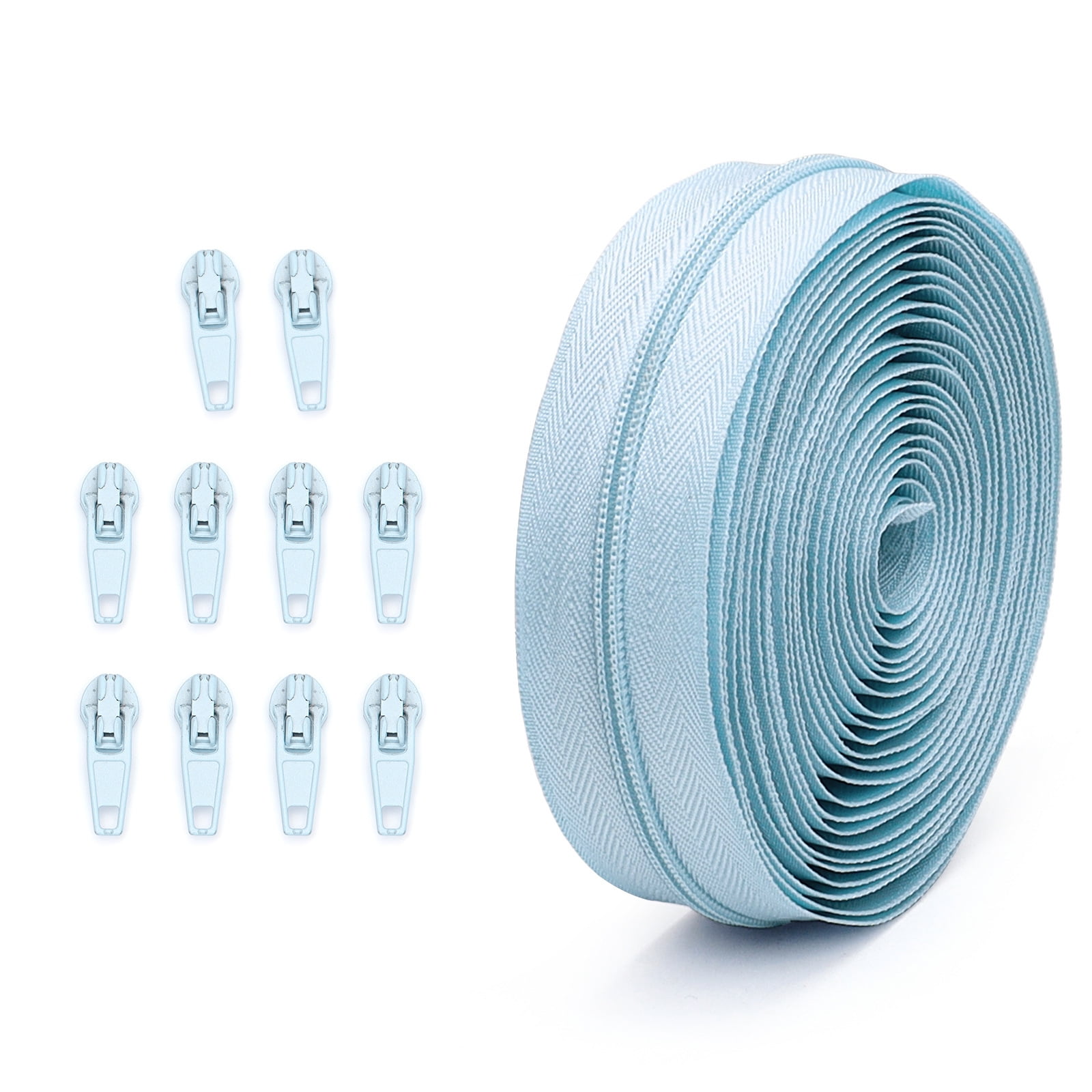 #3 Sewing Zippers Nylon Coil Zippers Color Zippers Repair Kits for ...