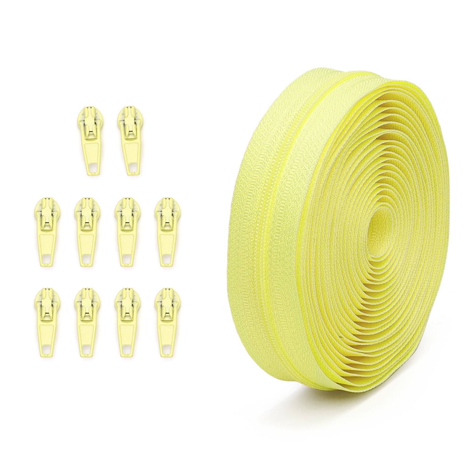 #3 Sewing Zippers Nylon Coil Zippers Color Zippers Repair Kits for ...