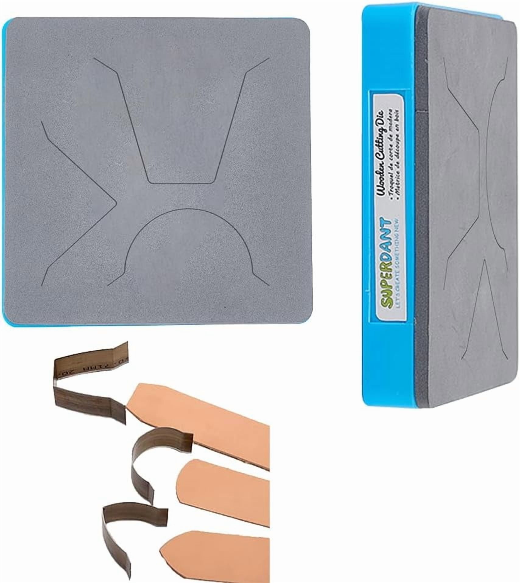 3 Shapes Leather Die Cutting Belt Cutting Die Set Triangle Trapezoidal ...