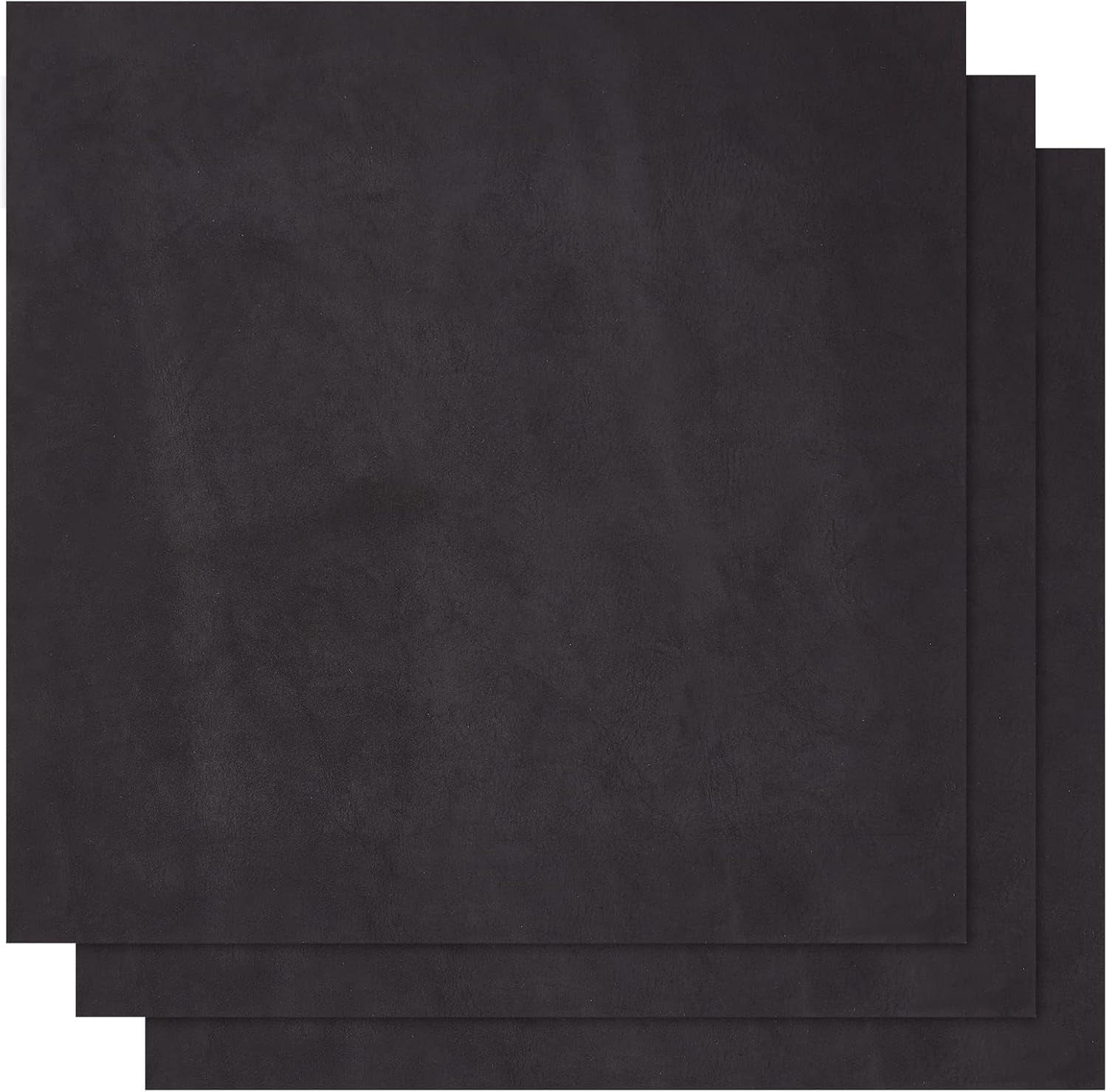 3 Sheets 11.8x11.8 Inch Genuine Square Leather Sheets Finished Full ...