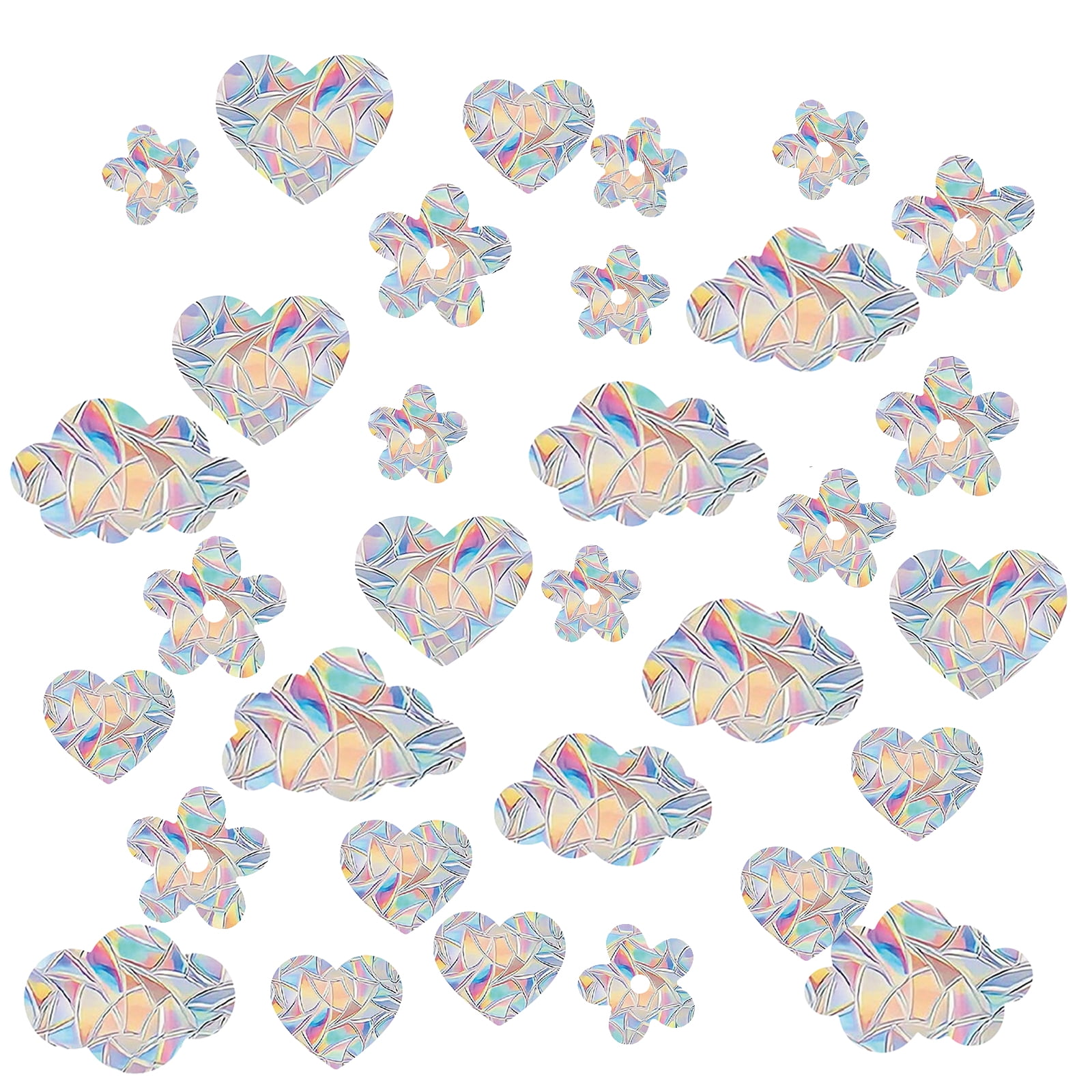 3 Sheets Anti-collision Window Stickers for Birds Deterrent Strikes ...