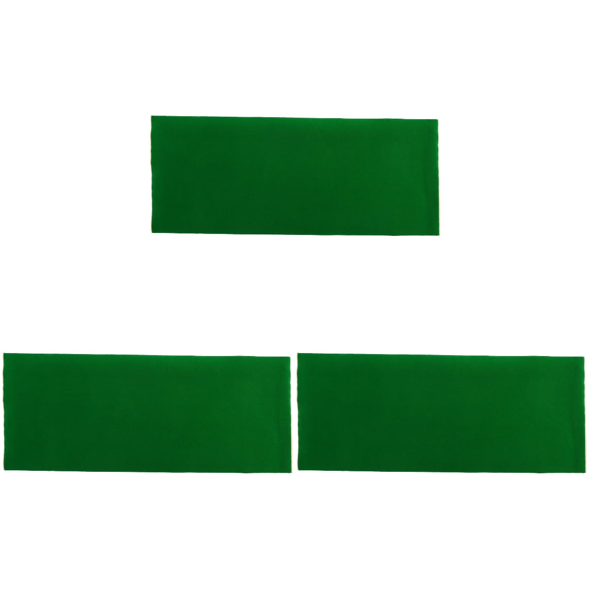 3 Sheets Artificial Lawn Fake Turf Grass Decor Model Nylon
