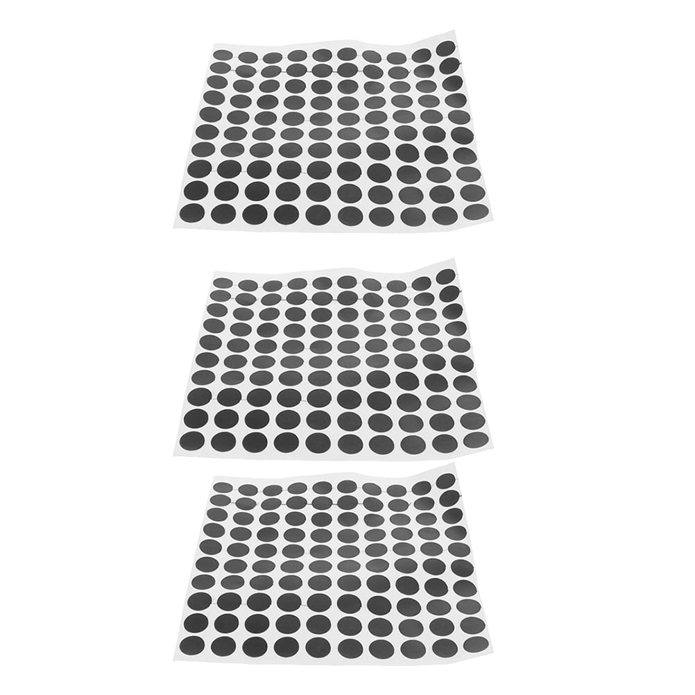 3 Sheets Billiard Billiard Black Spot Stickers Billiard Marking Spots ...