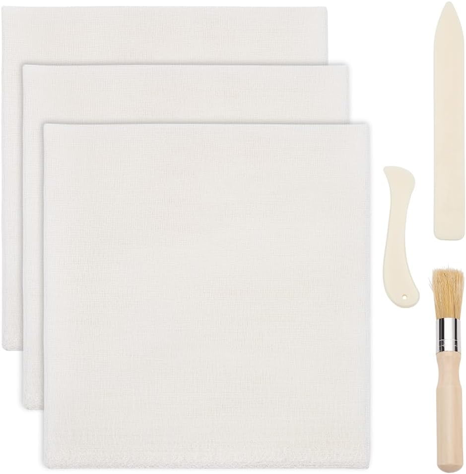 3 Sheets Book Binding Cloth 45x39" Cotton Gauze Fabric Bookbinding ...