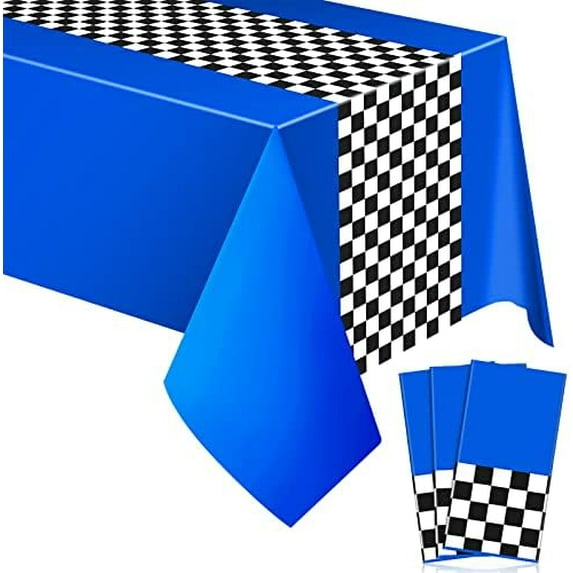 3 Sheets Car Birthday Party Supplies Racing Party Decorations Road ...