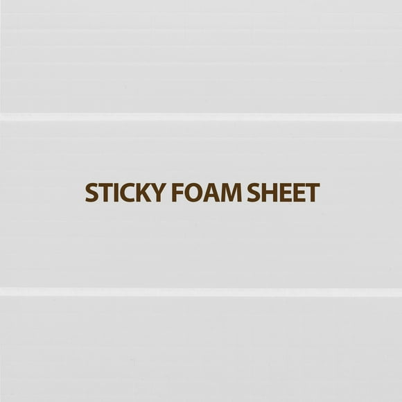 Adhesive Foam Sheets