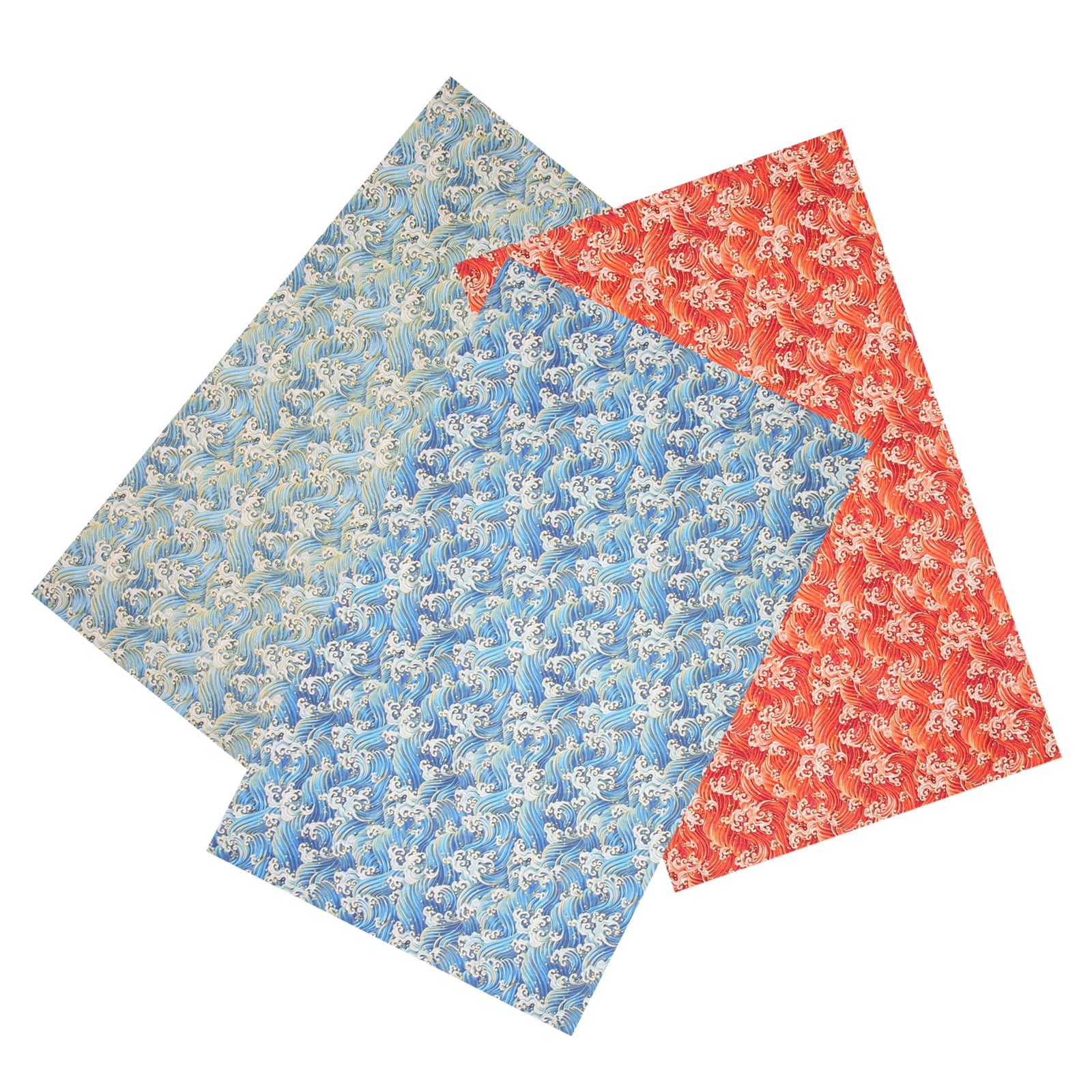 3 Sheets Japanese Style Fabric Major Linen Cotton - Walmart.com