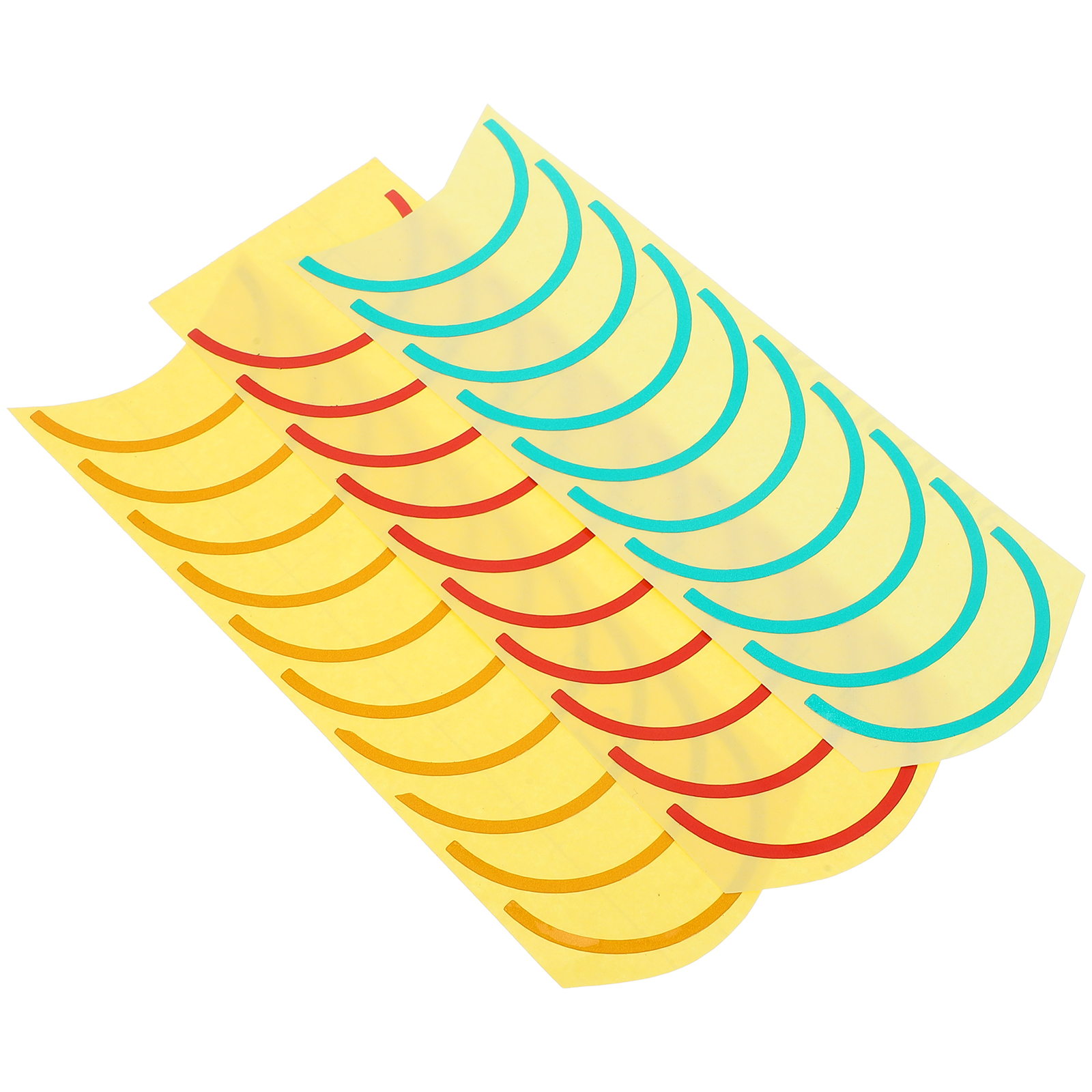 3 Sheets Label Tape Sticky Tabs Dashboard Indicator Sticker - Walmart.com