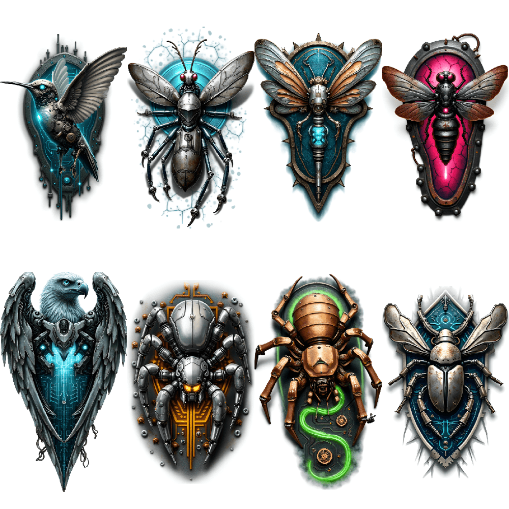 3 Sheets Temporary Tattoo Stickers Waterproof Long Lasting Body ...