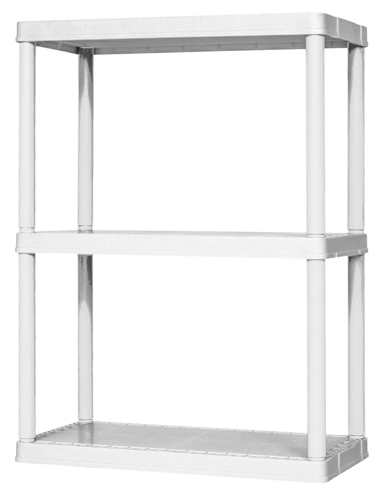 3 Shelf Knect-A-Shelf Ventilated Light Duty Storage Unit Organizer ...