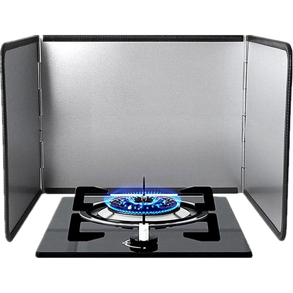 3 Sided Splatter Guard,Foldable Stainless Steel Oil Splatter Screens ...