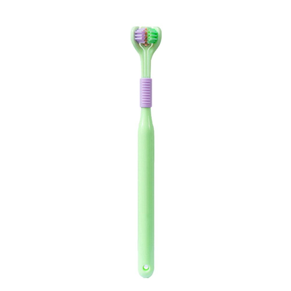 3-Sided Toothbrush Thr Bristle Travel Toothbrush For Complete 2024 BEST ...