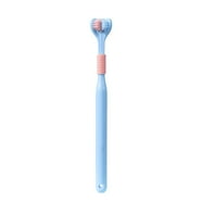 Travel Toothbrush with a Built-in Case for Toothpaste Folding Handle ...