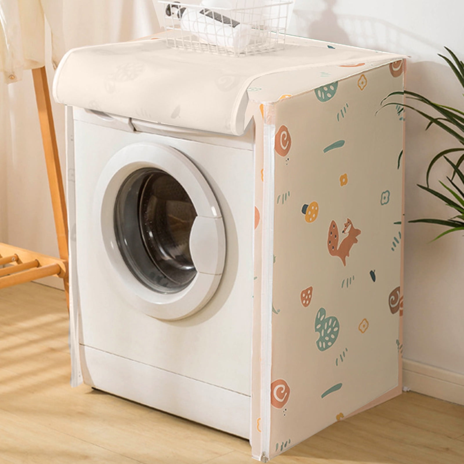 3-Sided Waterproof Washing Machine Cover – Universal Fit for All Top ...