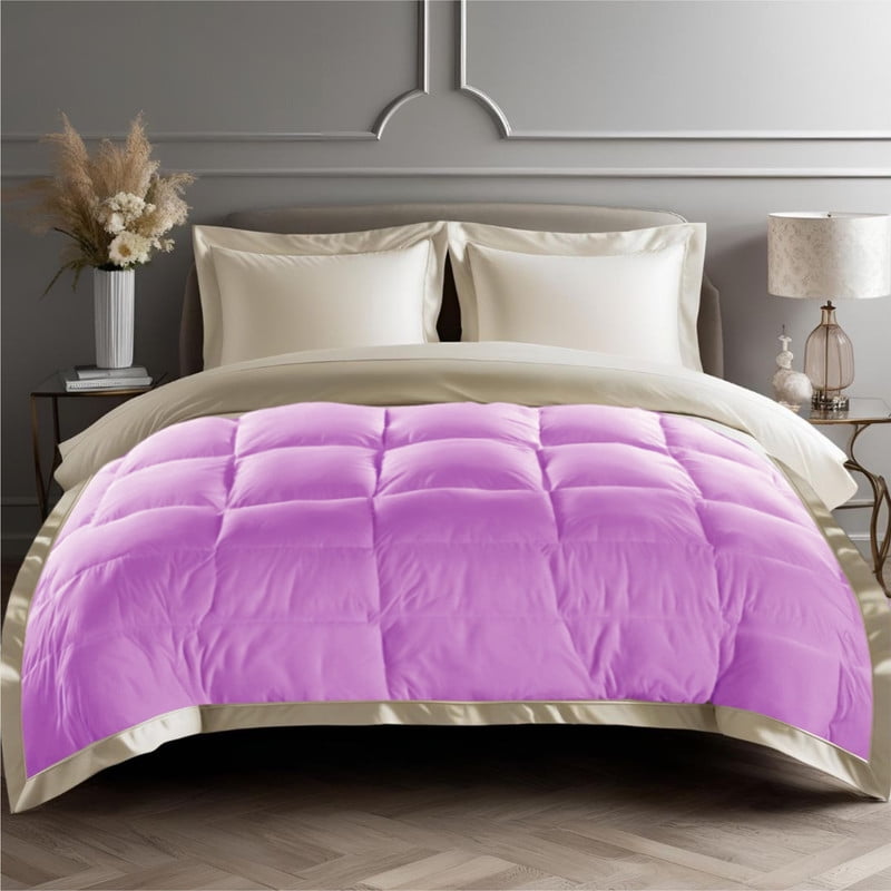 3 Sided Zipper Duvet Cover Set Easy to Use Home & Hotel Soft Microfiber ...
