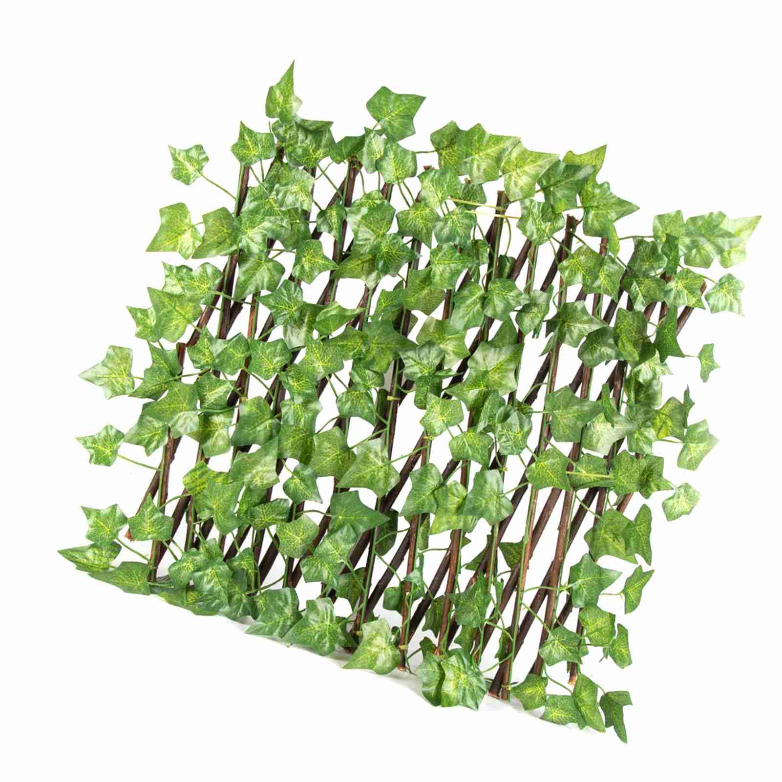 3 Simulation Fence Fence Telescopic Fence Fake Flowers Green Leaves ...