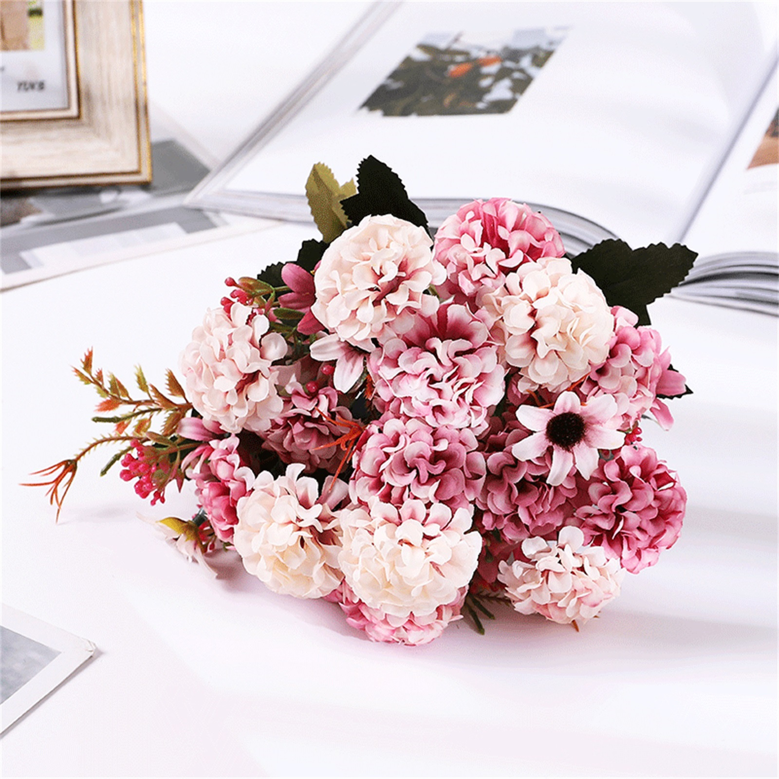 3*Simulation Flowers, Yiteos Home Decor, Artificial Flowers Clearance ...
