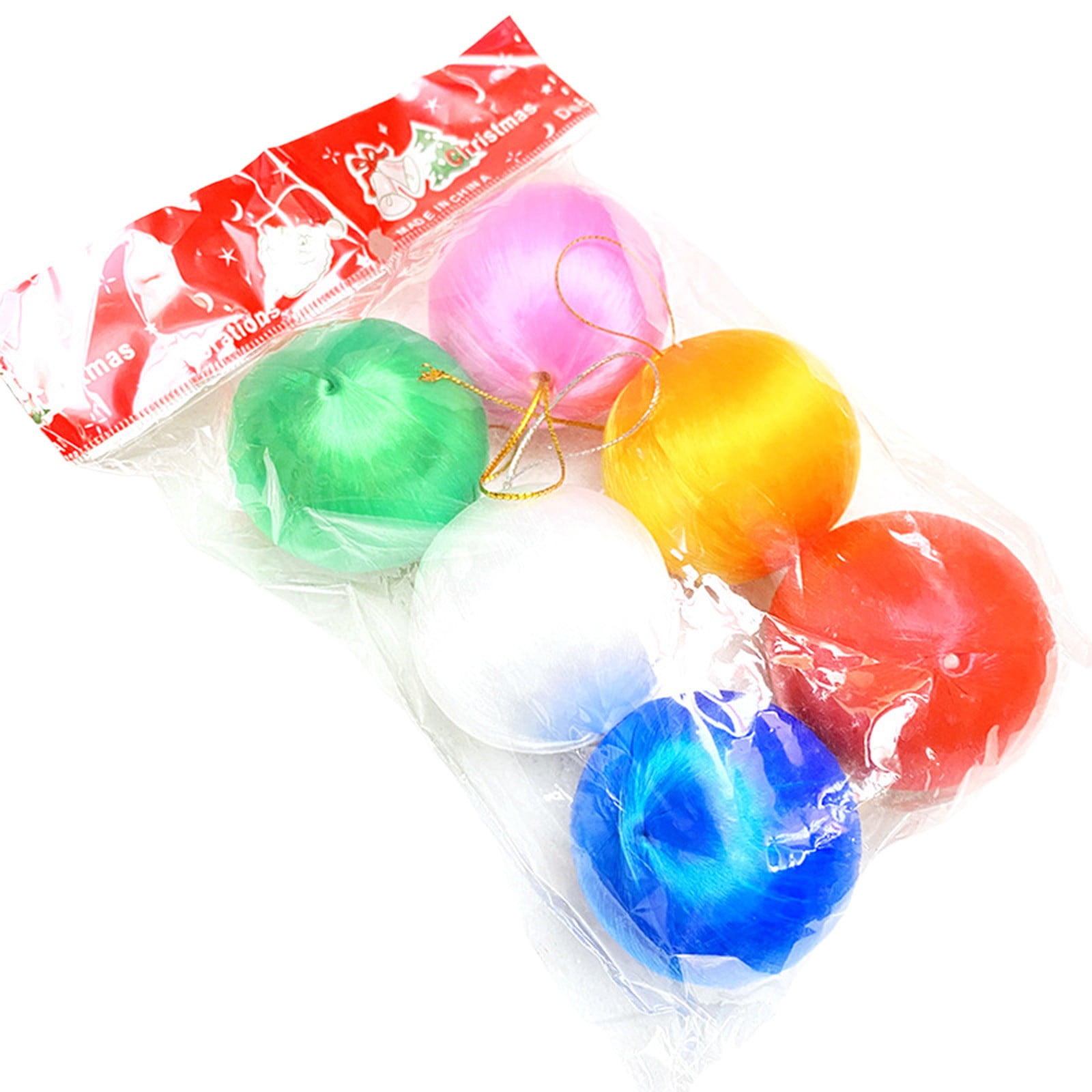 3 Size Foam Christmas Ball Hanging Christmas Ball Decoration Color Ball ...