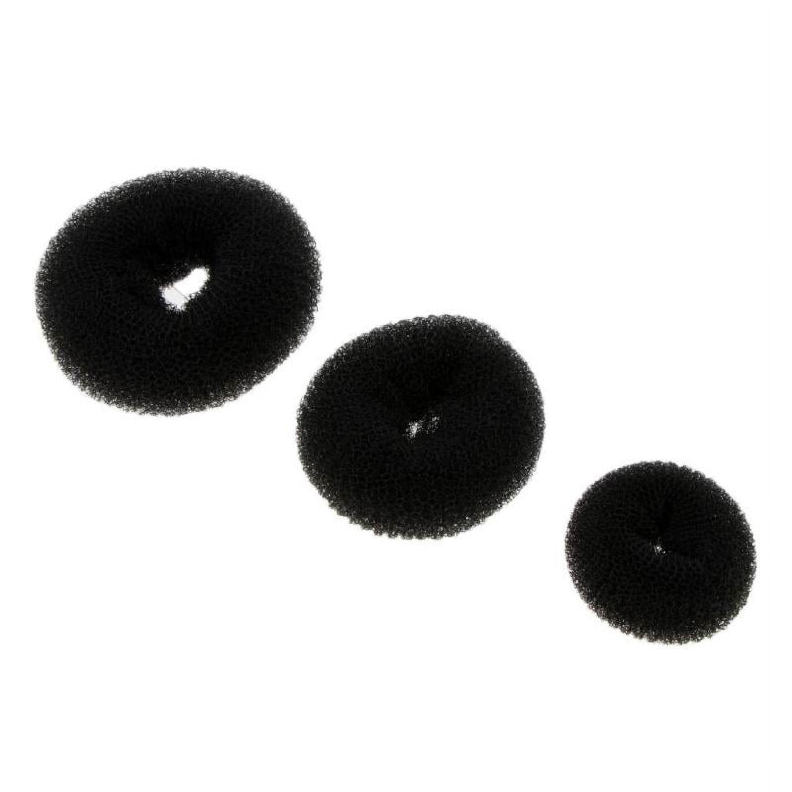 3 Size Hair Bun Makers Rings Mesh - Walmart.com