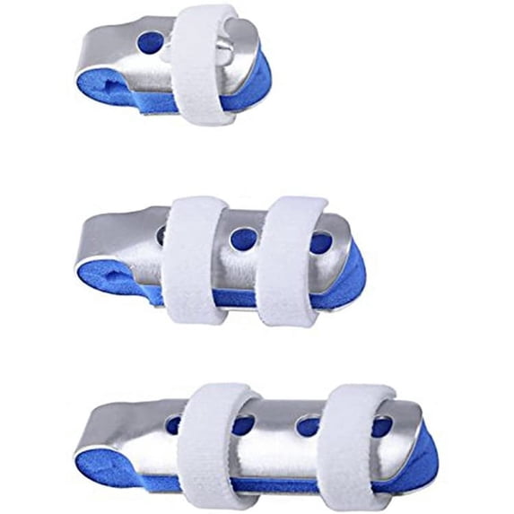 3-Size Pack Finger Splints for Finger Knuckle Immobilization of Adults ...
