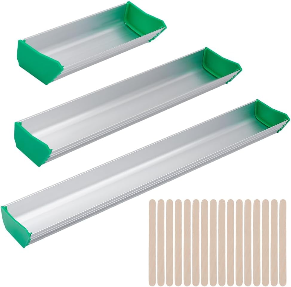3 Size Scoop Coater 6.5/12/16.3inch Aluminum Screen Coater with 50pcs ...