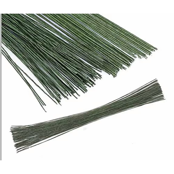 3 Sizes 200pcs Floral Stem Wire Green Wire Paddle Wire for Crafts ...